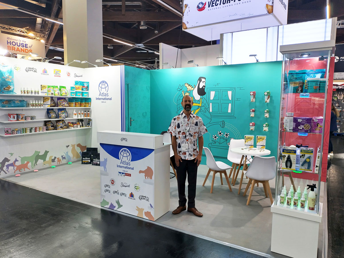 Atlas International - SOL - MODULAR STANDS